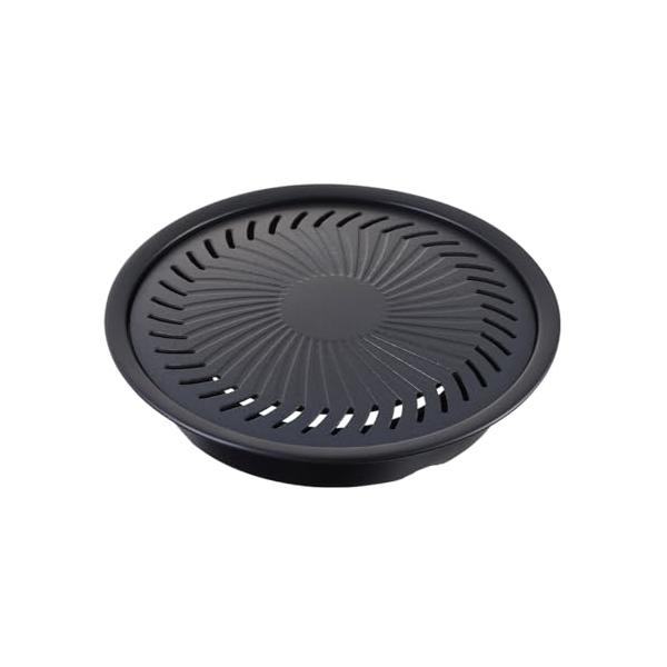 黒/縦22.2cmx横21.9cmx厚さ5.2cm/CB-A-YPJ・パッケージ個数:1・ジュニアカセットこんろで使う、専用の焼肉プレート・プレート表面がフッ素コートなので、焦げ付きやこびりつきが少なく、お手入れも簡単・プレートの持ち上げに...