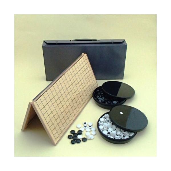 ブラック/ワンサイズ/-・ご旅行や職場で囲碁をお楽しみ頂けます。・盤の大きさ：約37Ｘ35cm。・重さ：2kg　石の大きさ：六分石・カバン入り。二つ折りになります。・最も大きなマグネット囲碁セットです。
