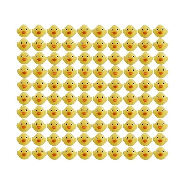 -/100匹セット/-・Size:100匹セット・数量お得な１００個セット・サイズ（１匹分）：幅3.5cm×3.5cm 高さ2.5cm・水にプカプカ浮かぶ、見るのも楽しいピヨピヨアヒルちゃん１００匹セット・お風呂や子供用プールに浮かべてよし...