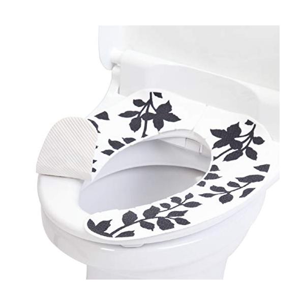 モダンマルチカラー/-/便座シート・パッケージ個数:1・サイズ:約幅40×奥行41×厚さ0.3cm