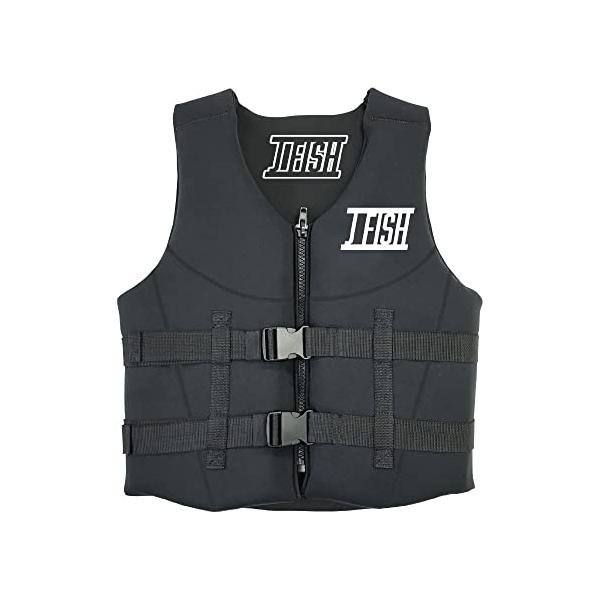 ベストブラック×ホワイト/L-XL/JOV-40236・Size:L-XLColor:ブラック×ホワイト・サイズ(胸囲)：L-XL (〜115cm)・カラー：ブラック×ホワイト・素材：2mmクロロプレ―ン、PEフォーム、ポリエステル、ポリウ...