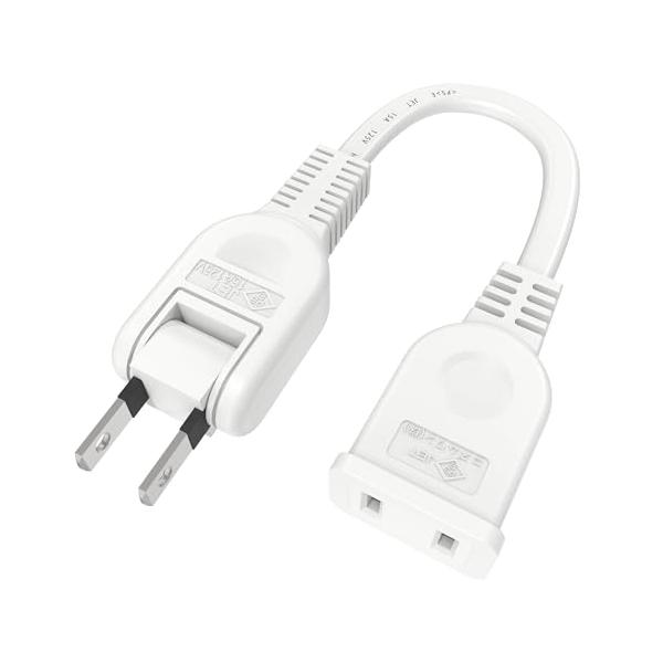 単品ホワイト色/0.1m/vc-tapex-w-10cm・Size:0.1mStyle:単品Color:ホワイト色・タップや機器の電源延長に便利電源タップや壁のコンセントにACアダプタが接続できないといった悩みを解消する延長コード、差込口が...