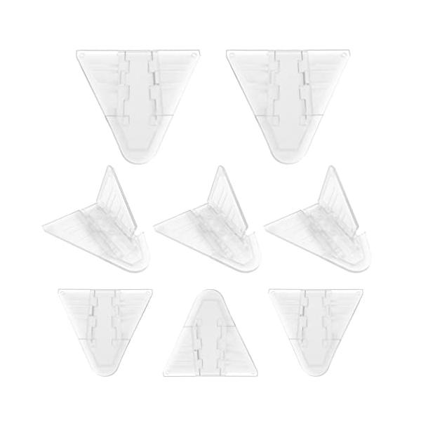 窓ストッパー クリアカラー 8個入り/-/-・Color:窓ストッパー クリアカラー 8個入り・(1)防犯対策ガラス窓、アルミサッシ等の引き戸を、勝手に開けてしまわない様にする窓用の補助錠です。子供・ペットのいたずら防止にもなり、フィルムと...