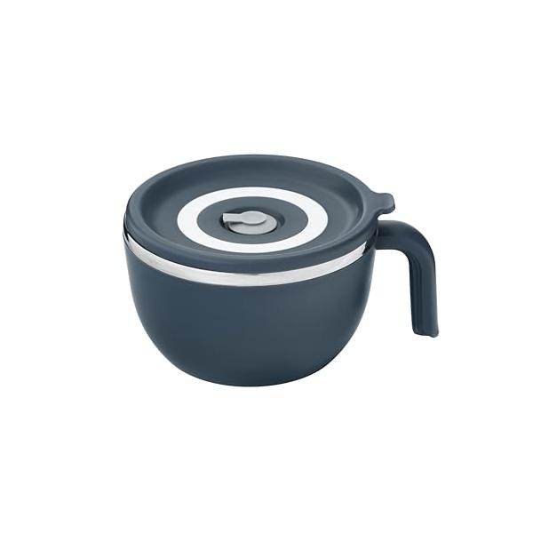 ラーメンメーカーグレー/15.7×20×10.1センチメートル/HDLNDL-GY・Color:グレーStyle:ラーメンメーカー・パッケージ個数:1・サイズ15.7×20×10.1cm(ハンドル含む)・カラーグレー・材質本体、ふた、取っ手...