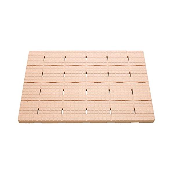 ベージュ/長さ85cmx幅60cm (長方形)/SKB-6085・PatternName:60×85×3.6cm ベージュ・パッケージ個数:1・サイズ:幅85×奥行60×高さ3.6cm・重量:約590g・カラー:ベージュ・本体材質:発砲ポリ...