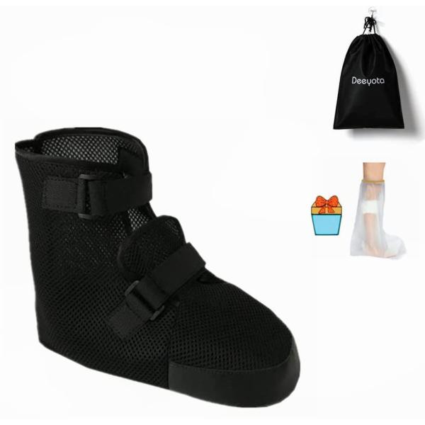 ブラックL(26~28CM)/Mサイズ (x 1)/-・Color:ブラックL(26~28CM)・パッケージ個数:1・??新型デザイン 普通のシューズのように新型のデザインで、ギプス生活に便利になります。踵とつま先の圧力を下げる減圧で、リハ...