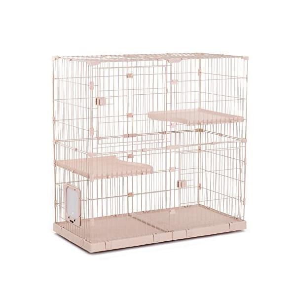 簡単組み立ベージュ/M (2x2)/-・Size:M (2x2)Color:ベージュ・サイズパネル：59*59cm/枚（ワンサイズ）////　Mサイズ：123*62.5*125cm、重量20kg　////　Lサイズ：123*62.5*184...