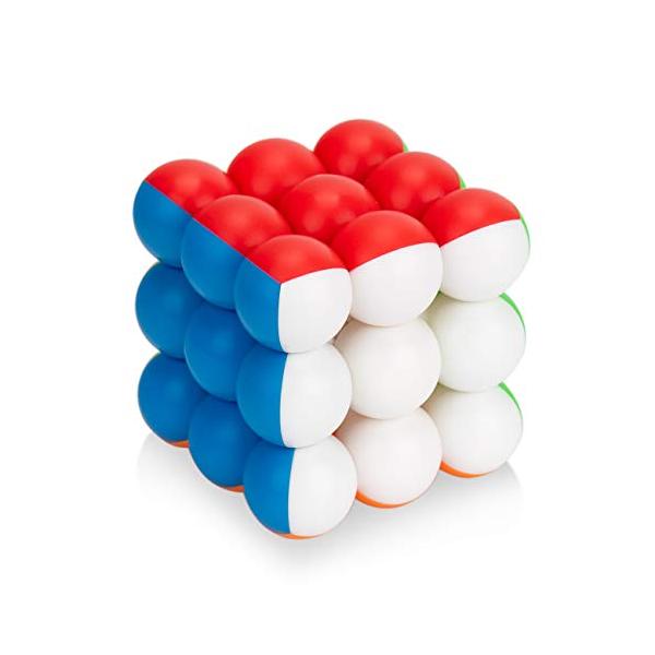 可愛いボールキューブYJ ボールキューブ/YJ ボールキューブ 3x3x3/可愛いボールキューブ・Style:可愛いボールキューブ・?回転スムーズな&amp;安定感耐久性・?かわいいボールキューブ、鋭いエッジはない。とてもキュートでユニーク...