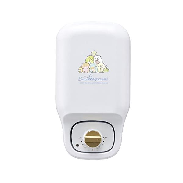 すみっコぐらしホワイト/-/KM-CM75-SG・Style:すみっコぐらし・パッケージ個数:1・ホットサンドもミニケーキも1台2役・プレート2種類付き・プレートの着脱可能・ホットサンドとミニケーキが焼ける・焼き上げタイマー付き