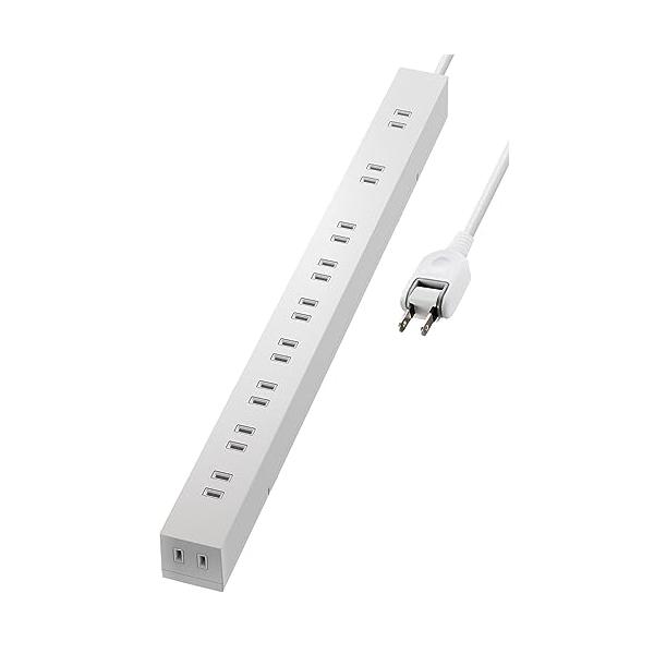スタンダードタイプホワイト/2m/ECT-0102WH・Size:2mStyle:スタンダードタイプPatternName:(1) 電源タップ単品・パッケージ個数:1・熱に強い二重構造ケースを採用したタップです。・プラグ仕様は2ピン式で、差...