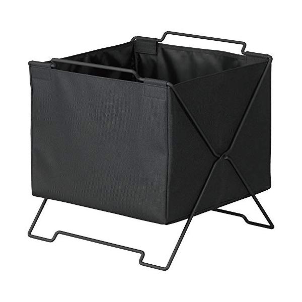 レギュラーサイズ黒/-/KSP002Sクロ・Color:黒Style:レギュラーサイズ・パッケージ個数:1・折り畳めてスタッキングもできるバスケット。・2段まで積み重ねが可能。重ねても中身がサッと取り出せます。・製品寸法開いた状態：H366...