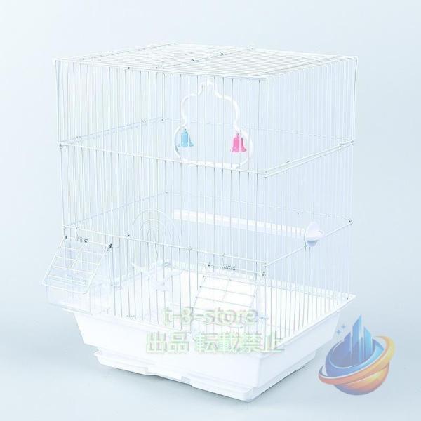 ◆通気性抜群文鳥やカナリアなどのフィンチからセキセイインコなどの小型インコが過ごせる鳥かごです。金網のため通気性がよく、ケージ内の空気循環を確保できます。◆止まり木?エサ入れ?ブランコが付属エサ入れにはそれぞれカバーが付いており、食べこぼし...