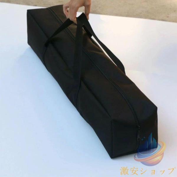 【アウトドア収納袋】さまざまなサポートロッドを収納するのに便利な、アウトドアプレイ用のアクセサリー機器収納バッグ。散らかりやすいテント?タープポールの収納や持ち運びに最適、キャンプ場で活躍しているキャンバス収納バッグ?   【プレミアム素材...