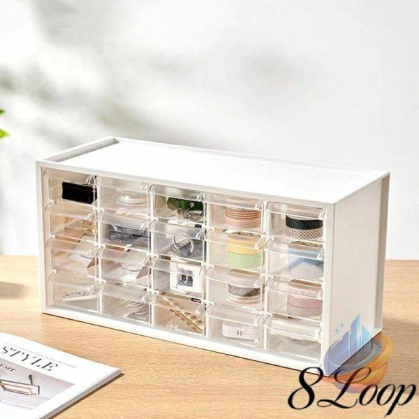 （約）幅37.8×奥行15.4×高さ19.2cm。2段まで積み重ね可能で、より効率的に整理整頓できます。壁掛け対応も可能。 ボールペン、カラーペン、定規、消しゴムなどの文房具用品、テープ、付箋、ゴム棒、印鑑などの手帳用品およびアクセサリーパ...