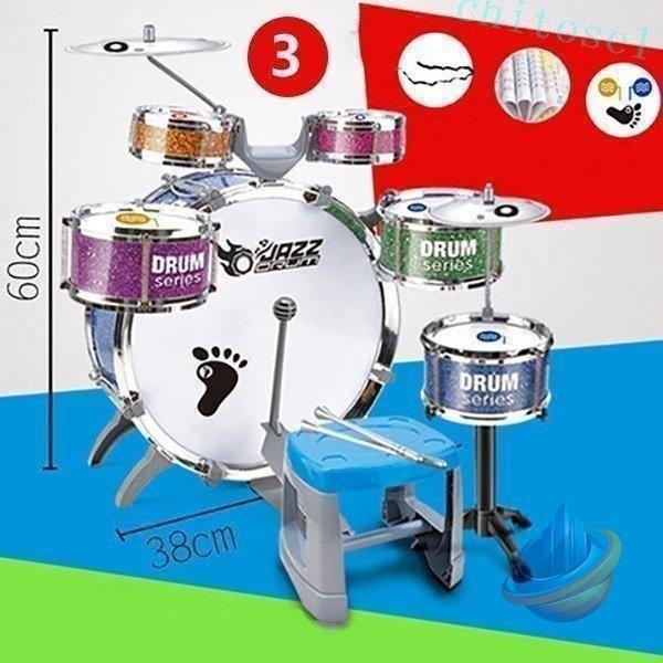 ドラム セット 子供用ミニドラムセット キッズ楽器 楽器おもちゃ 子供用ドラムセット パーカッションおもちゃ ドラムセット 練習用 打楽器 プレゼント ドラム セット 子供用ミニドラムセット キッズ楽器 楽器おもちゃ 子供用ドラムセット パ...