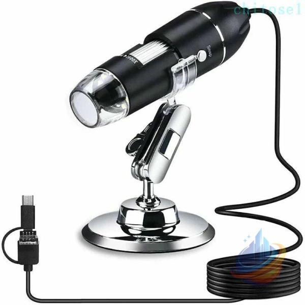 ■商品説明■   【Android/PC対応】：本商品はPC、Androidスマホ対応の3-In-1コネクターが付き、専用のAPP / ソフトウェアを使って、スマホ / PCの画面で顕微鏡の撮影映像が見えます。静止画＆動画撮影が可能。APP...