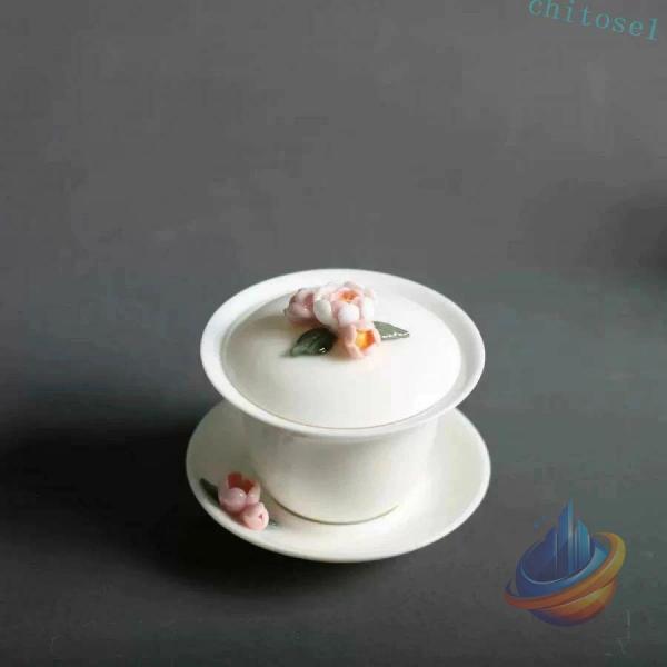 【新商品】【完売必至】中国伝統蓋碗 陶器 かわいい花柄 女性大人気 烏龍茶 中国茶葉 ウーロン茶 台湾茶【新商品】【完売必至】中国伝統蓋碗 陶器 かわいい花柄 女性大人気 烏龍茶 中国茶葉 ウーロン茶 台湾茶