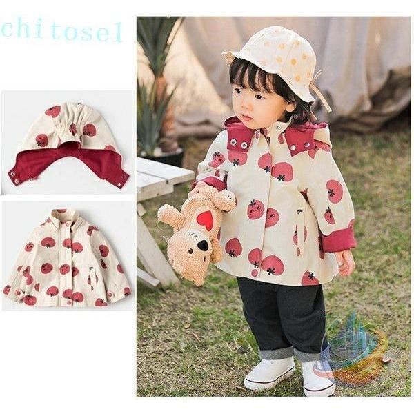 ● 商品        子ども服 女の子 ジャケット 上着 ベビー服 コート 子供 可愛い柄  お出かけ 日常　キッズ アウター        ● 生産国        中国          ● 商品特性1        素材：コットン、...