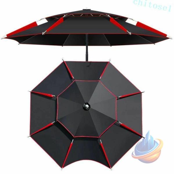 ?高品質：210T超高密度オックスフォード生地を採用して、また、表面はアルミニウムのコーティング/テフロンがありますので、1秒で冷える6層の保温により、体温を効果的に下げ、釣りをより楽しむことができます。日除けと風通しを兼ね備えたのパラソル...