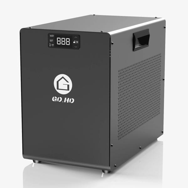 自宅でキンキンの水風呂が楽しめる！家庭用電源で 3℃〜20℃のアイスバス。※こちらの製品はバスタブは付属しておりません。バスタブだけをご用意しておりますので、ご一緒にお買い求めください。認証 安心の丸型PSE取得済み電圧 100V最大入力電...