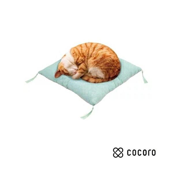 【対象】猫【特長】●猫用の冷感座布団形状のベッドです。●暑い夏でもひんやり快適に過ごせます。●中綿に防ダニ綿を混紡しています。※ダニに対して忌避効果のある防ダニ綿を使用していますが、ダニ種によって効果には差異があります。●手洗い可能です。【...
