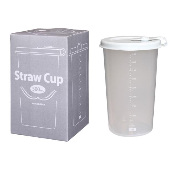 【特長】◎キャップ付きでストローがさせるプラスチックカップ◎うっかり倒してもこぼれにくい。軽くて割れない。◎たっぷり入る500mLグランデサイズ。◎余ったらストロー口を閉じて冷蔵庫で保管できる。◎カップのフチはなめらかで口や手を傷つけない。...