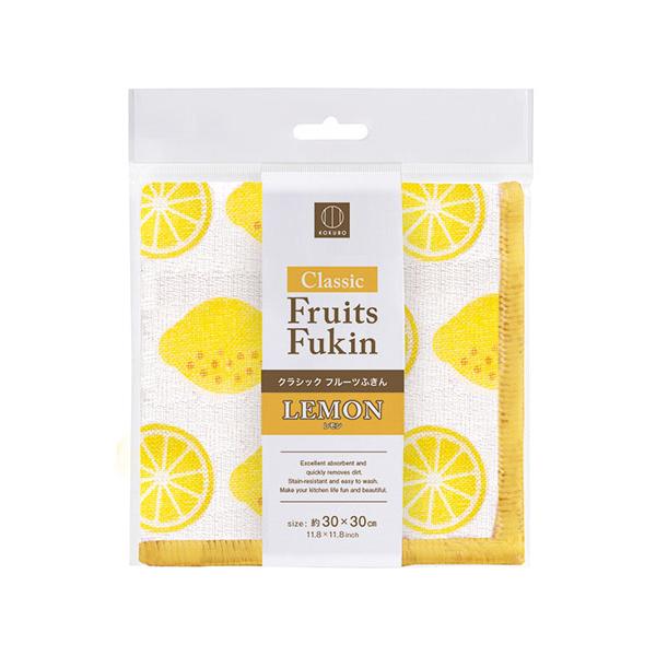 【特長】◎レーヨン100％で吸水性が抜群のかや織りふきん。◎レトロかわいいフルーツ柄、レモン。◎ちょっと懐かしいデザインとやさしい色合い。◎近年のレトロブームにマッチ。若い世代からシニアまで、幅広い層に好まれます。◎台拭きや食器拭きなど、手...