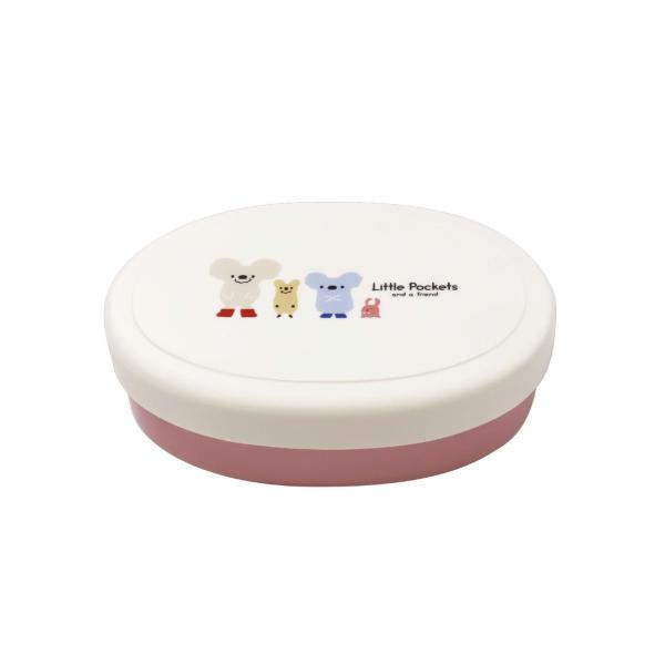 【特長】◎容器＋フタの、シンプルで使いやすいお弁当箱。◎容量：550mL◎わっぱのような楕円形。◎容器の半分でごはん約200g。◎ランチボックス「Little Pockets GO!BENTO」シリーズのラインアップから、様々なタイプの容器...