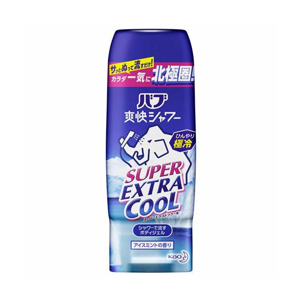 バブ爽快シャワー　スーパーエクストラクールジェル　【210ｇ】(花王)メントールで湯あがりス〜ッと爽快、“凄クール”。ジェルタイプだから、ひんやり感が長続き！内容量 210ｇ商品説明 冷感成分メントールを配合。つけて、シャワーで流すだけで、...