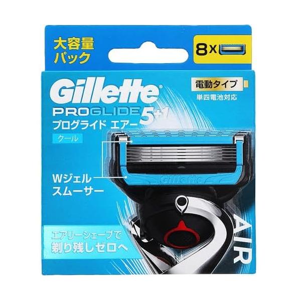 ブランド Gilletteブレード数 8ユニット数 8 個商品の個数 1深剃りしながら羽でなでるようにやさしい「エアリーシェービング」。爽快な剃り心地も体験出来ます。その秘密は、進化した「Ｗ潤滑剤」で肌をしっかり守ることと、 １秒に１００回...