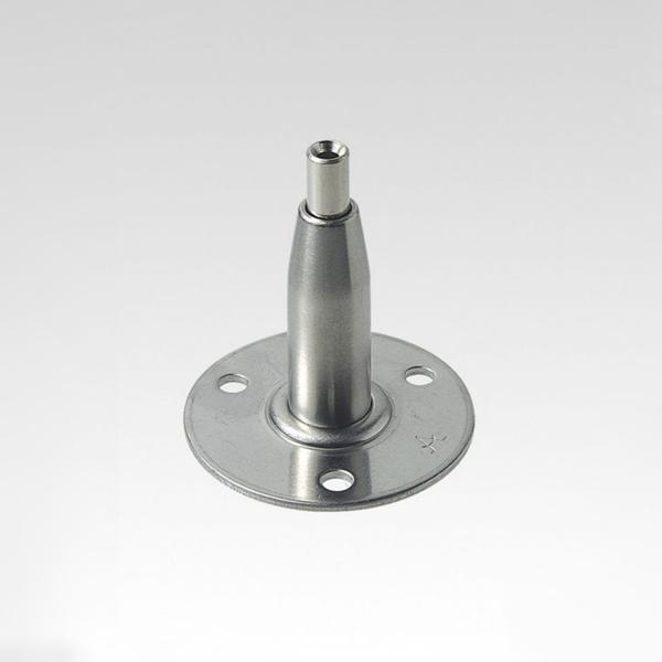 用途：天井金具、中間金具、床金具取付タイプ：木棚吊り、ビス止め、ビス止めワイヤー径：φ1.5（30kg）、φ2.0（50kg）、φ2.5（70kg）材 質  ：ステンレス仕上げ：サテン棚板にΦ11.5〜12mmの貫通穴を開けて使用します。金...