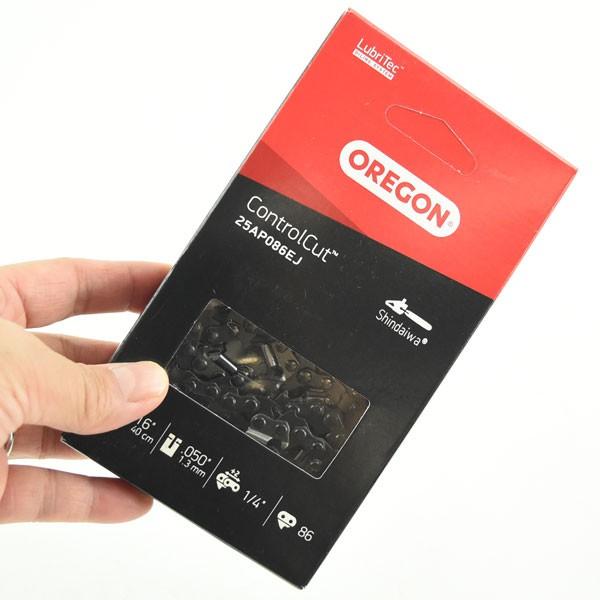 オレゴンの純正品です。チェーンソーの替刃の説明にあるオレゴン番号はこちらのメーカー由来です。コピー商品ではありません。メーカー名：オレゴン品番：25AP-86E品名：チェンソー 替刃 25AP86E【カート数量１】で【1本】のご購買となりま...