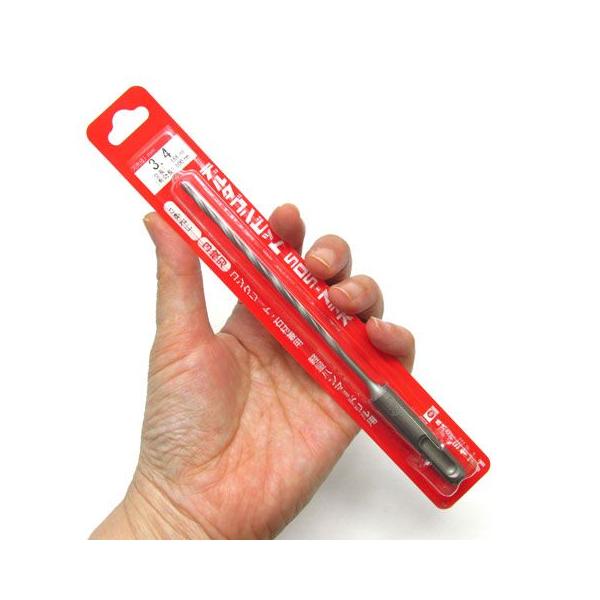 デルタゴンビットSDSプラス  ネジタイプDLSDS03416刃先径：3.4mm全長：166mm有効長：100mmメーカー名：ミヤナガ品番：DLSDS03416品名：コンクリートドリルビット デルタゴンビットSDSプラス 刃先径3.4mm全...