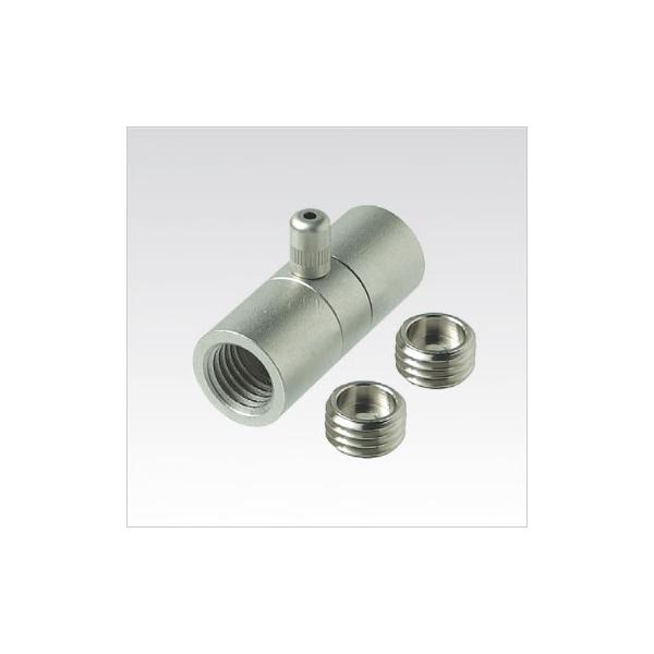 使用ワイヤー径荷重の目安(SUS304 7×7使用した場合）φ1.0 　〜8kgφ1.2　〜10kgφ1.5　〜30kg用途：中間タイプ：パイプ吊り　棚吊り材 質：シンチュウ仕上げ：梨地ニッケルメッキ二重安全装置のストッパーキャップ付き座金...