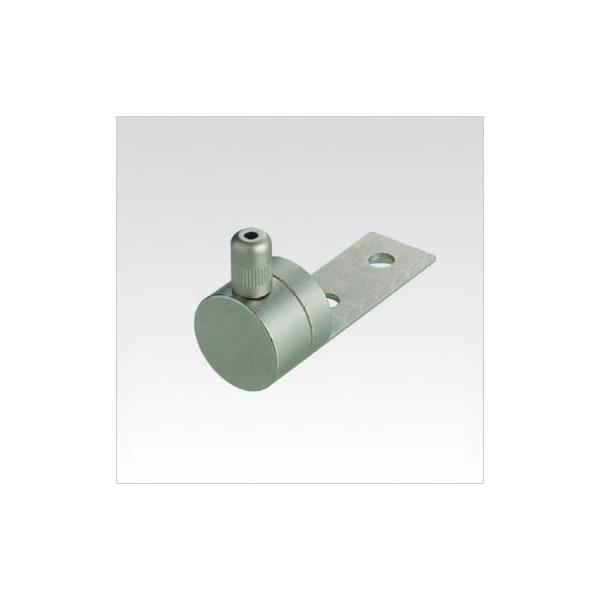 使用ワイヤー径荷重の目安(SUS304 7×7使用した場合）φ1.0 〜8kgφ1.2〜10kgφ1.5〜30kg用途：中間タイプ：棚吊り材 質  ：シンチュウ仕上げ：梨地ニッケルメッキ 二重安全装置のストッパーキャップ付き棚板の下側からビ...