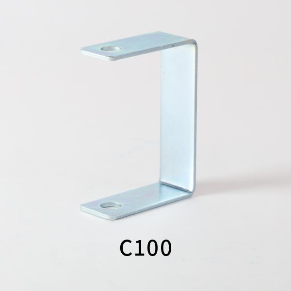 ボルトナットは別売溝形鋼（チャンネル）用許容静荷重　250kgf以下メーカー名：日栄インテック品番：10120144102_1100品名：チャンネル用吊金具CH C100【他メーカー同梱不可】送料別途追加になります。【北海道・離島は送料実費...