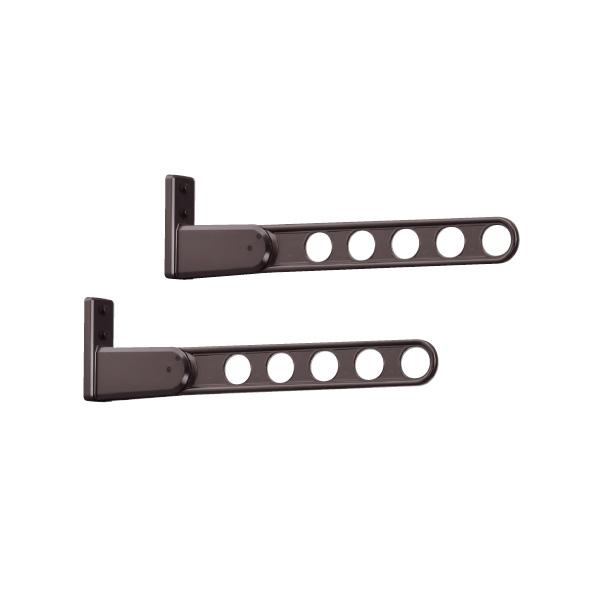 長さ：652mm４段活用（斜め上使用-水平使用-斜め下使用-下折れ収納） 【注意！】アーム下折れはねじによるロックを解除をすることで可能となります材質（表面仕上）ベース：アルミダイカスト（焼付塗装）　スペーサー：耐候耐摩耗性樹脂金具ネジ類：...