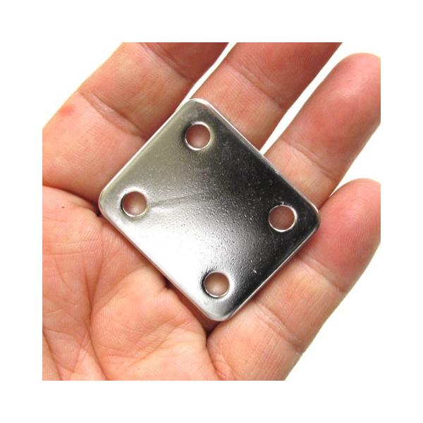 材質：ステンレス画像内寸法の単位はミリです(mm)品番:IPB-6適用サイズ:IP-6、PR-6、OIP-6A1:34A2:20B1:40B2:25d:5T:2.5Weight(g):23メーカー名：水本品番：IPB-6品名：アイプレート用...