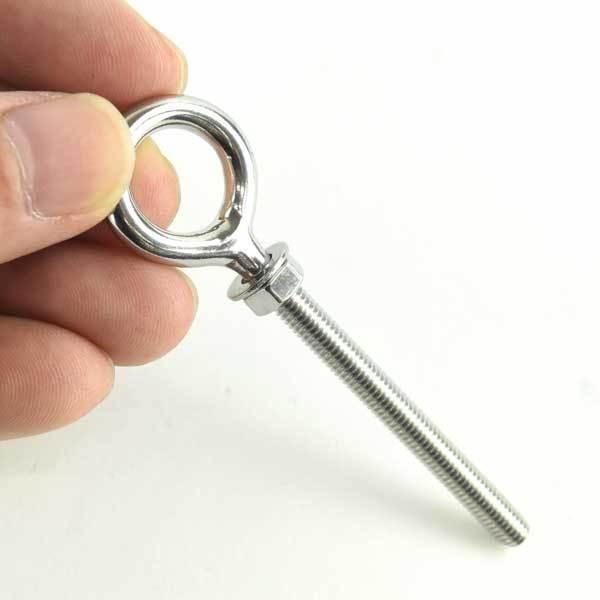 材質：ステンレスSUS304   【ミリネジ】Metric Thread (mm)   品番   LE-5MD   4.3L   13H   26B   52T   47捻径   M-5Weight(g) 15 使用荷重(kgf)(参考値)...