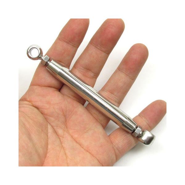 材質：ステンレス 画像内寸法の単位はミリです。 品番  TBP-5AML  80W  11J  4A  40B  55H  11T  12d  6.4L1  105L2  160捻径  5MWeight (g) 50参考使用荷重 (kgｆ)...