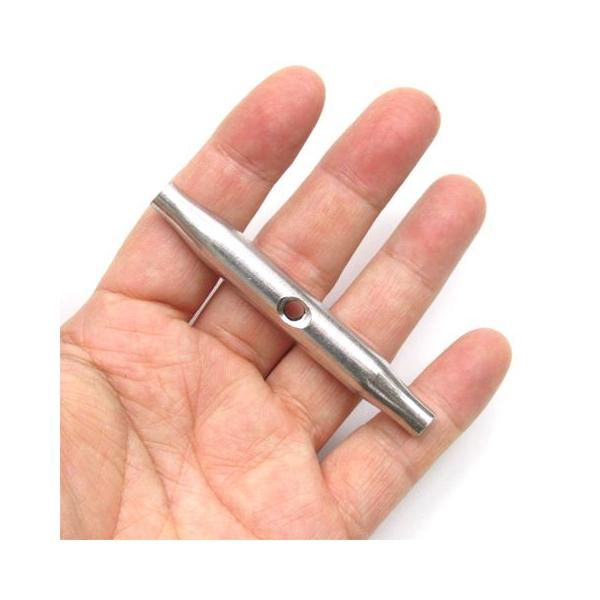 材質：ステンレスメーカー名：水本品番：TBP-5W品名：パイプターンバックル用パイプのみ ステンレス 全長80mm【カート数量１】で【1個】のご購買となります【返品・交換・キャンセル不可】