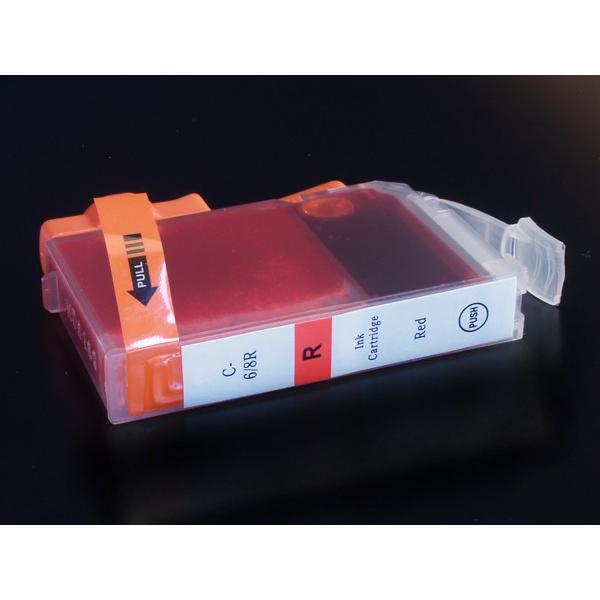 【メール便可】【仕様】色:レッドサイズ:容量:14.5ml対応プリンター:/ PIXUS 9900i / PIXUS 990i / PIXUS 9100i /純正品番:BCI-6R顔料/染料:染料【商品情報】プリンターインクカートリッジ|キ...