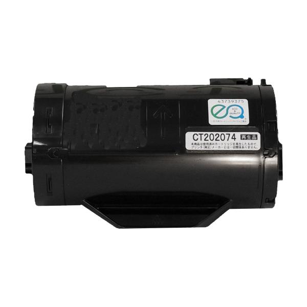 【代引不可】【メーカー直送品】【送料無料】【仕様】色:ブラックサイズ:リサイクルトナー対応プリンター:/ DocuPrintP350d /純正品番:CT202074A4/5%印字枚数:5500枚 (純正同等)製造メーカー:国内メーカー製品コ...