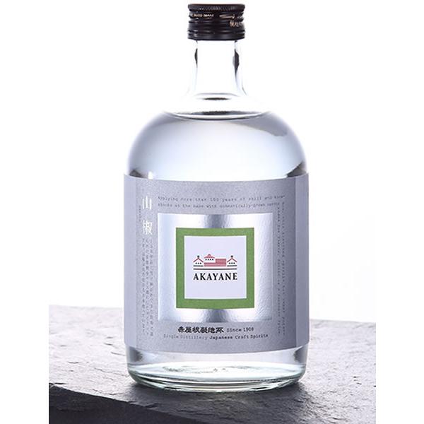 AKAYANE　山椒スピリッツ原産国：日本原料：芋焼酎（国内製造）、山椒（国産）アルコール分：45％内容量：720ｍｌ