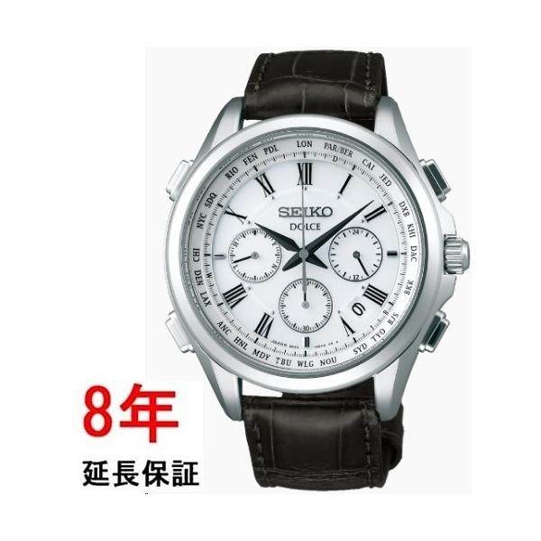 【発売日：2016年06月10日】セイコー　ドルチェ 　SADA039男性用　2016年6月発売　DOLCE　ソーラー電波時計　　シンプルなデザインのドルチェ&amp;エクセリーヌソーラー電波ペアモデル。