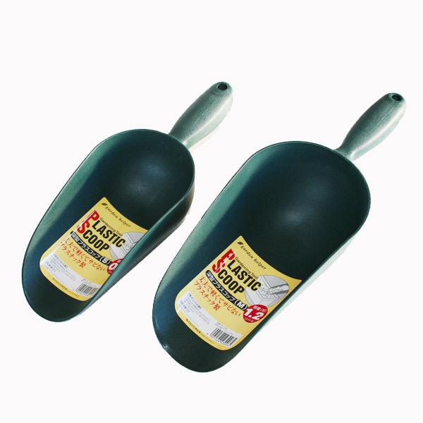 丈夫で軽くてサビないプラスチック製のスコップ土をすくいやすい深型形状なので鉢やプランターの鉢増しや土替えなどに最適です。材質：PP+グラスファイバー