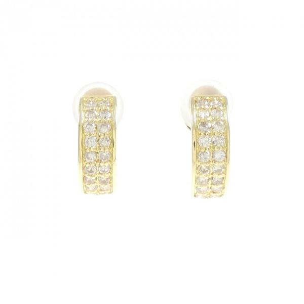 商品名：ダイヤモンド ピアス／イヤリング　商品ランク：中古品A