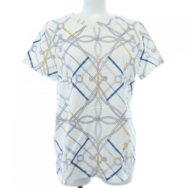 メーカ/ブランド：エルメス　商品名：Tシャツ　通称：PARCOURS SANS FAUTE　商品ランク：中古品B