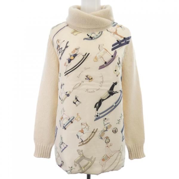 メーカ/ブランド：エルメス　商品名：ニット　通称：RACONTE MOI LE CHEVA　商品ランク：中古品B