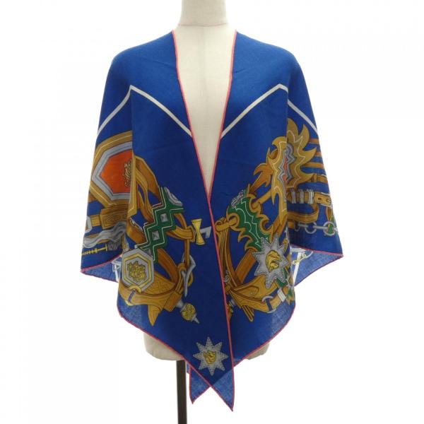 メーカ/ブランド：エルメス　商品名：ストール　通称：BRIDES ET DESTIN　商品ランク：中古品A